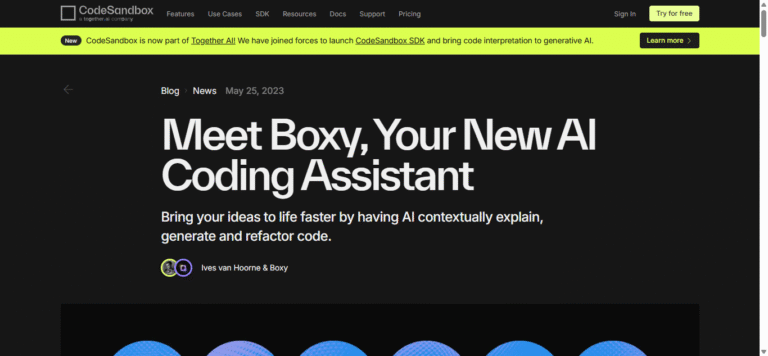 CodeSandbox: The Ultimate Online Development Platform for Web Developers - Vidu Studio